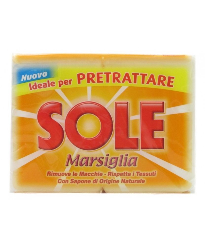 Sole marsiglia sapone bianco 2x250 gr - Drogheria Olimpia Online