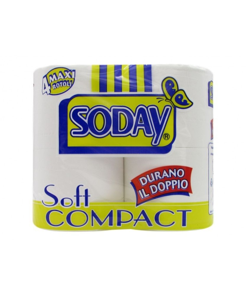 Soday soft compact 4 maxi rotoli - Drogheria Olimpia Online