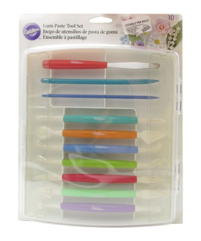 Wilton gum paste tool set attrezzi per modellare
