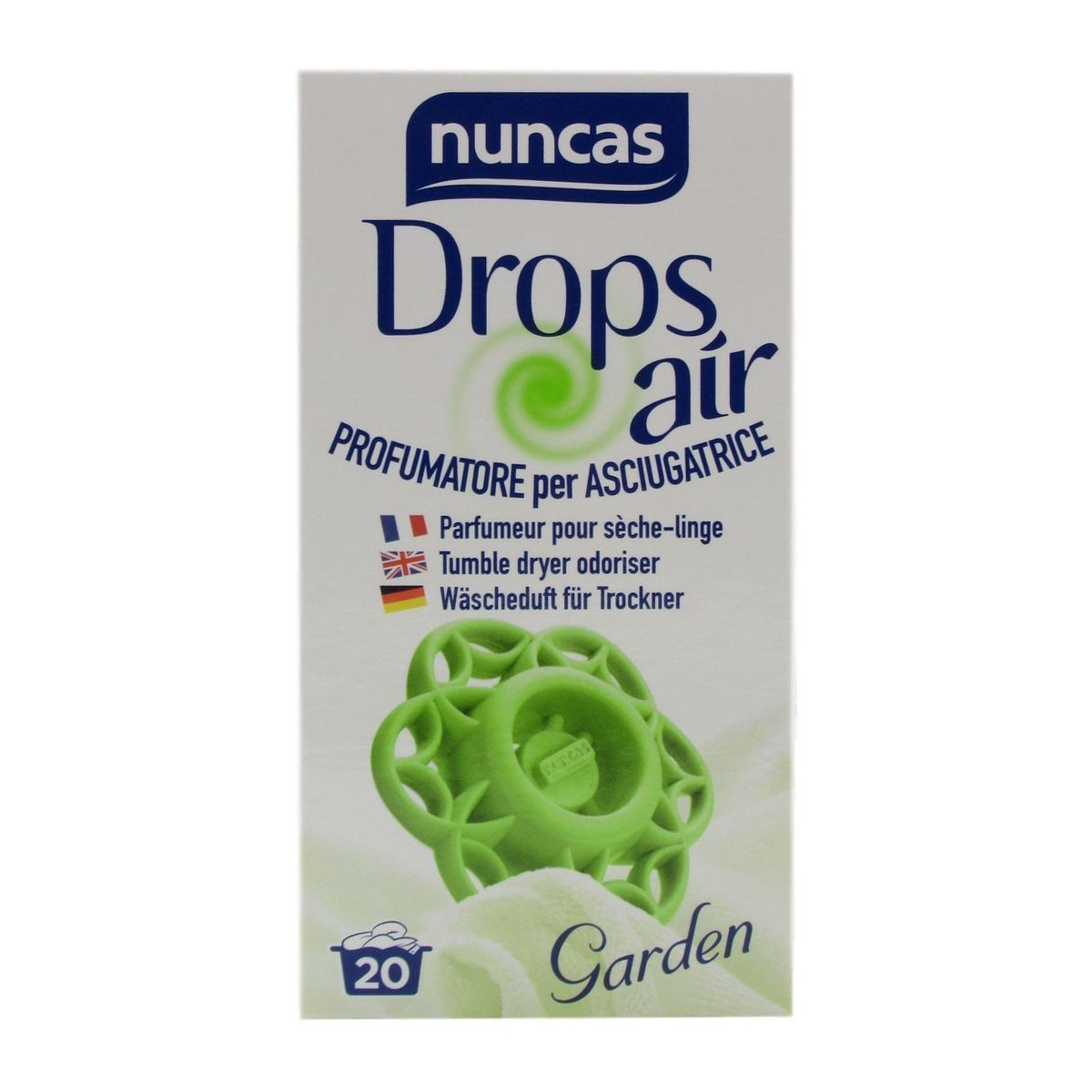 Nuncas Drops Air Garden Profumatore Per Asciugatrice 1 Pezzo