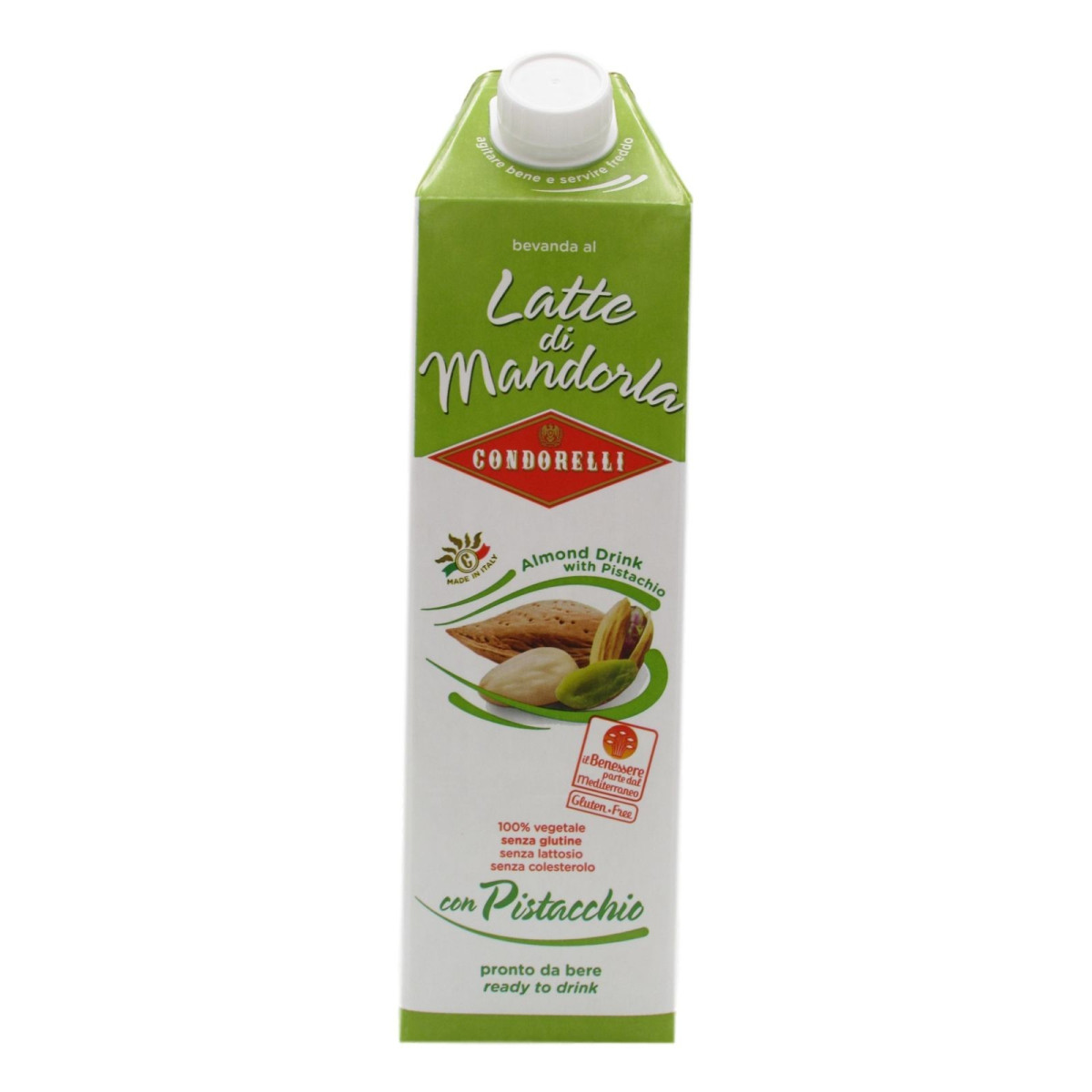 Condorelli Latte Di Mandorla Con Pistacchio 1 Lt - Drogheria Olimpia