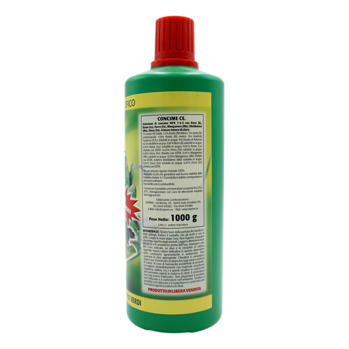 Sepran Seflor Concime Specifico Per Piante Verdi 1 Kg