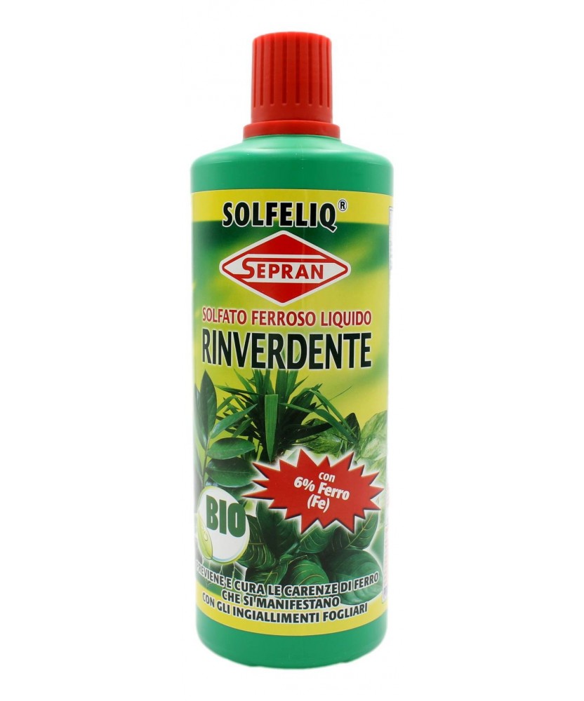 Sepran Solfeliq Solfato Ferroso Liquido Rinverdente 1 Kg