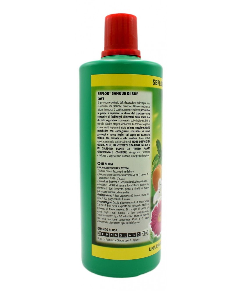 Sepran Seflor Concime Rivitalizzante Al Sangue Di Bue 1 Kg