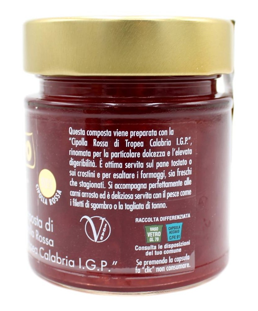 Callipo Composta di Cipolla Rossa di Tropea Calabria I.G.P. 280 Gr