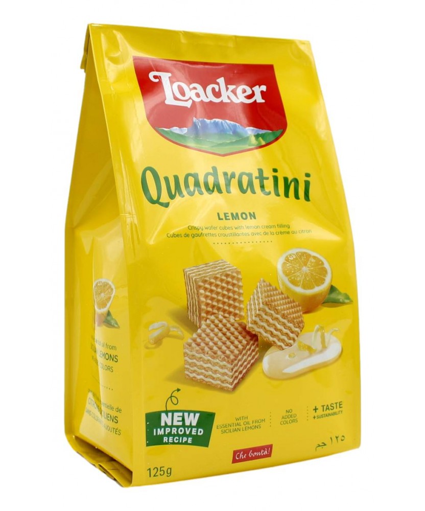 Loacker Quadratini Lemon 125 Gr – Drogheria Olimpia Shop Online