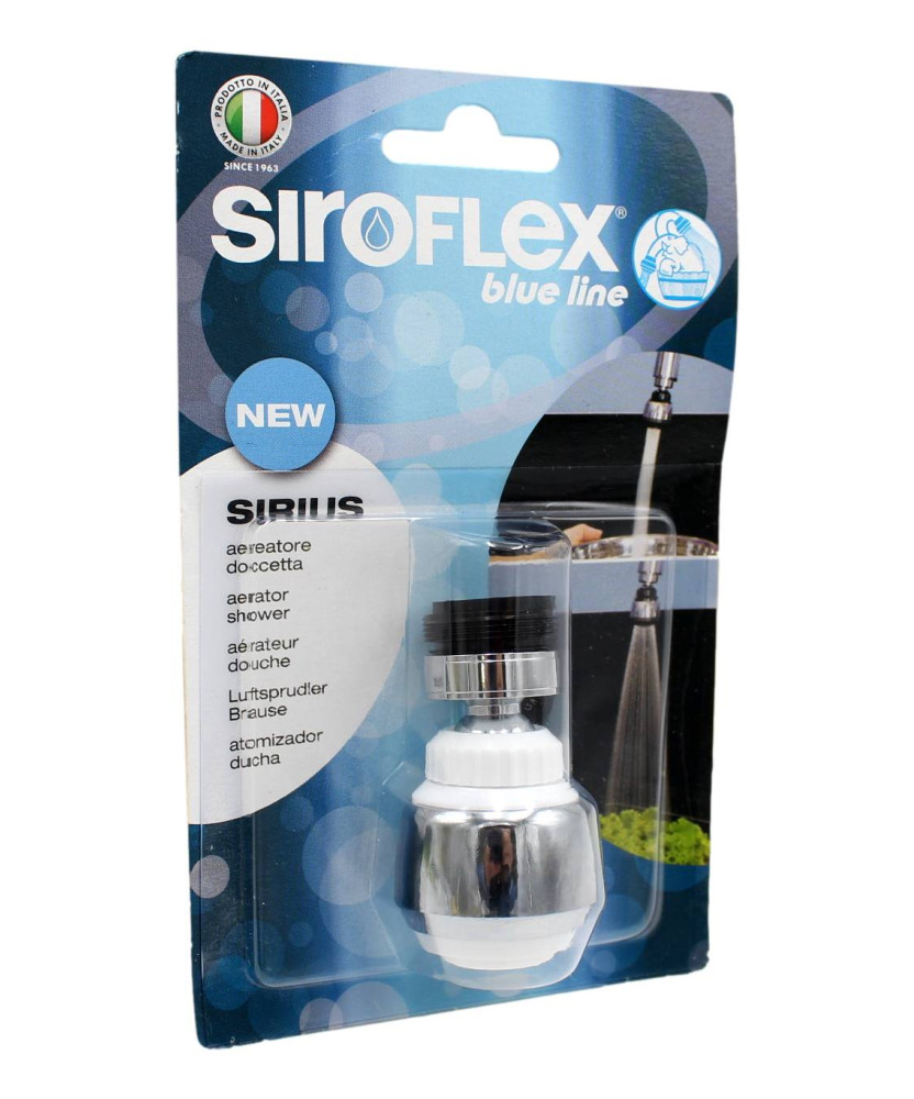 Siroflex Sirius Aereatore Doccetta Con Snodo 5 Cm