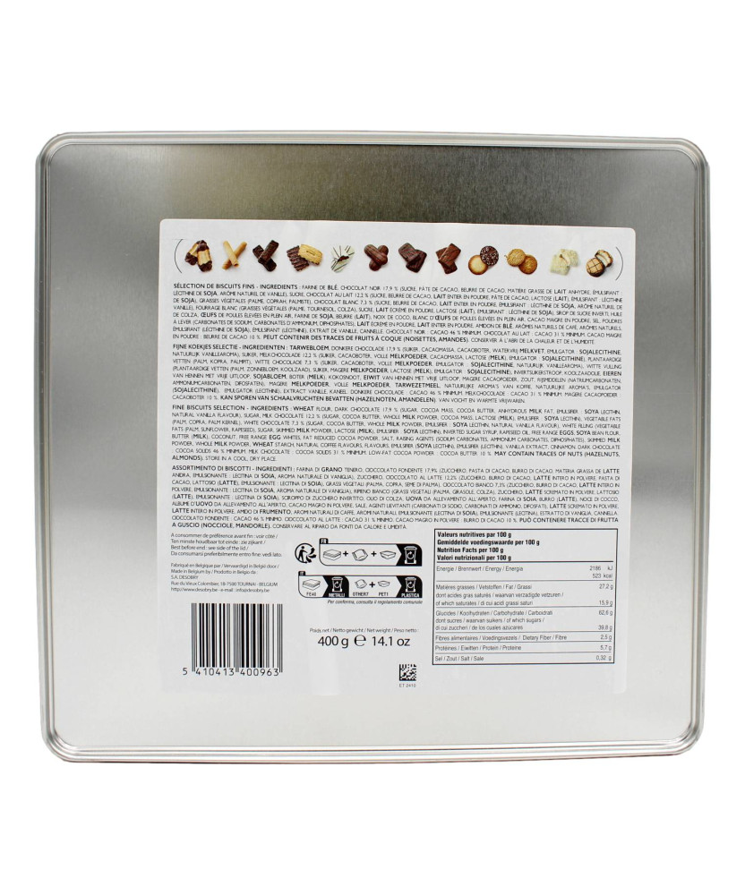 Desobry Luxury Belgian Biscuits 400 Gr – Drogheria Olimpia