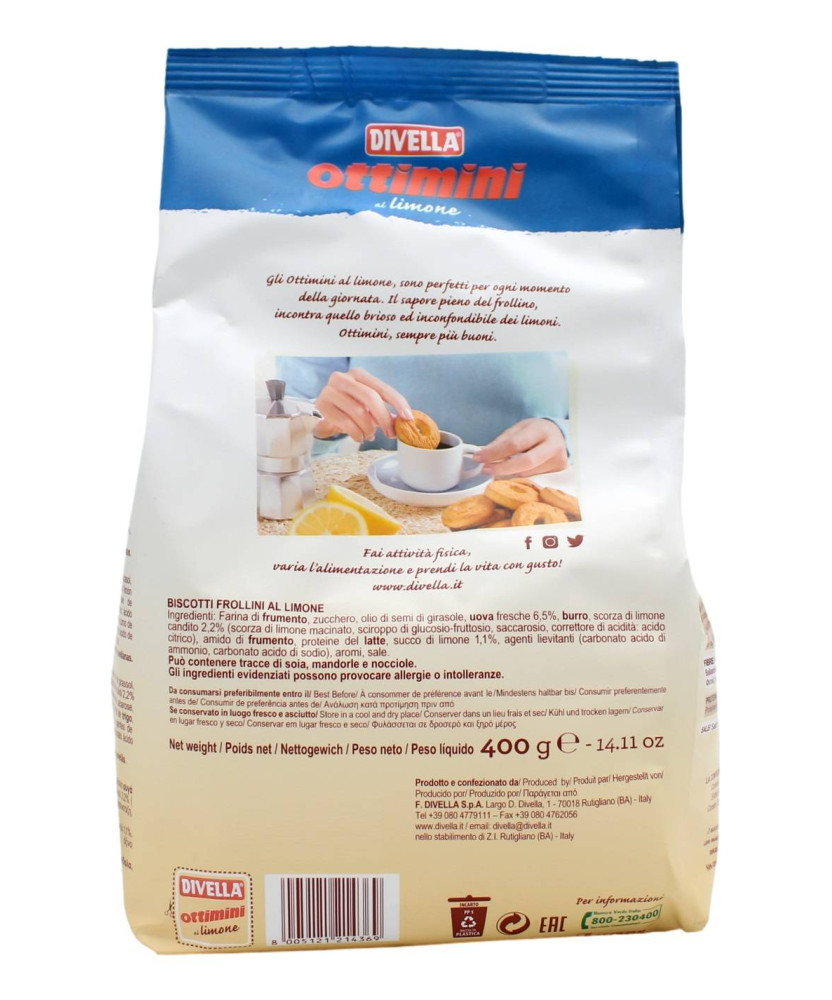 Divella Ottimini Al Limone 400 Gr – Drogheria Olimpia Shop Online