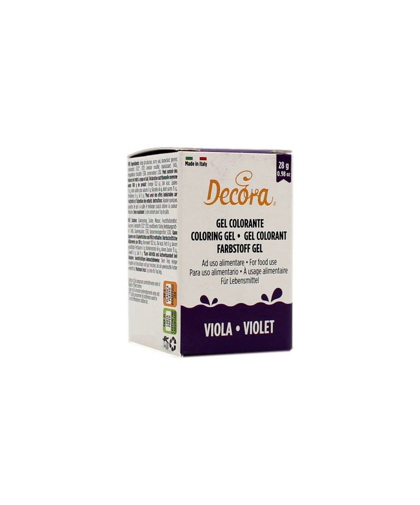 Decora Gel Colorante Ad Uso Alimentare Viola 28 Gr – Shop Online