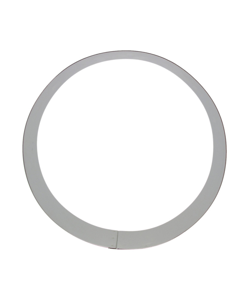 Decora cerchio in acciaio inox Ø 22 X H 6 cm - Shop Online