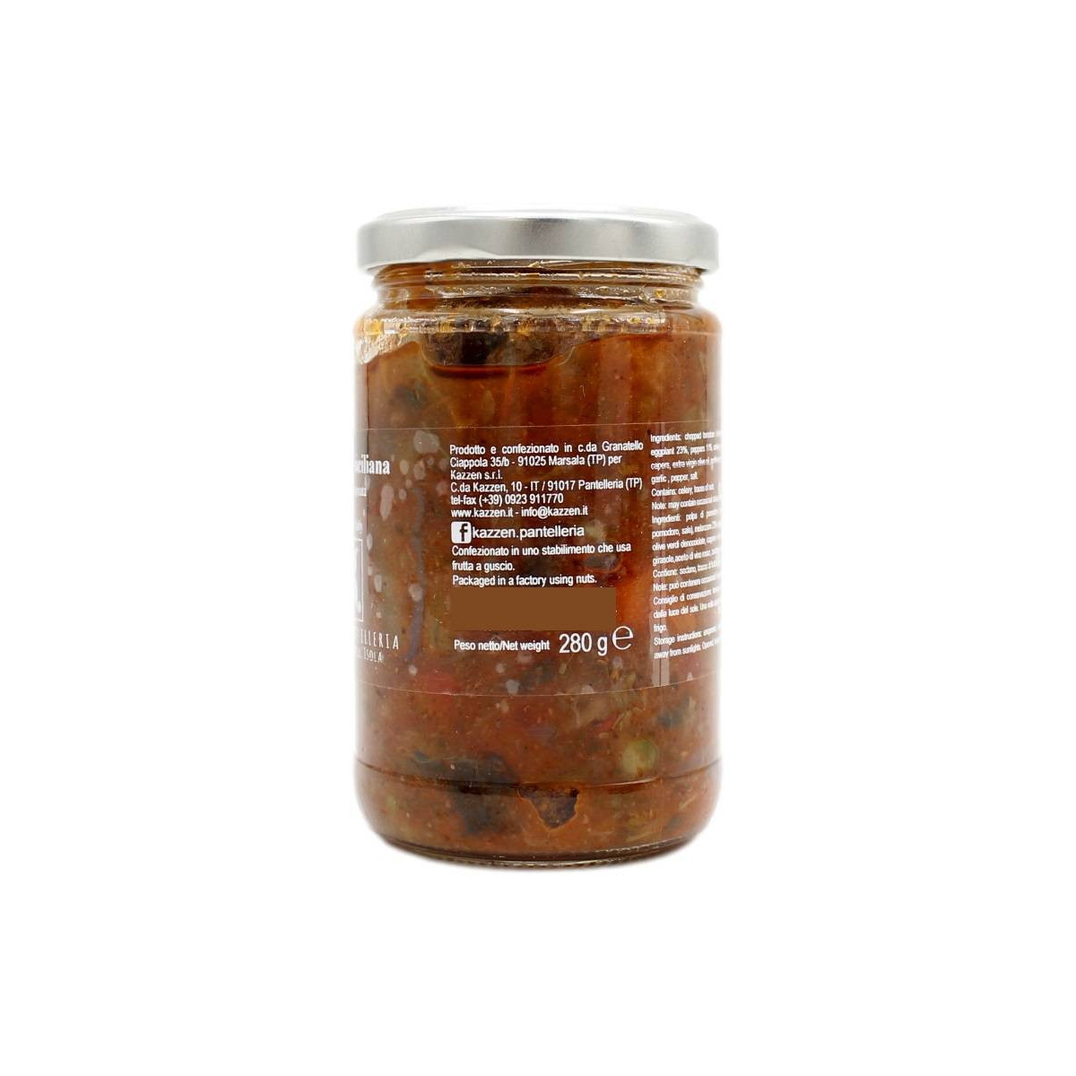 Kazzen Caponata Siciliana 280 Gr – Drogheria Olimpia Shop Online