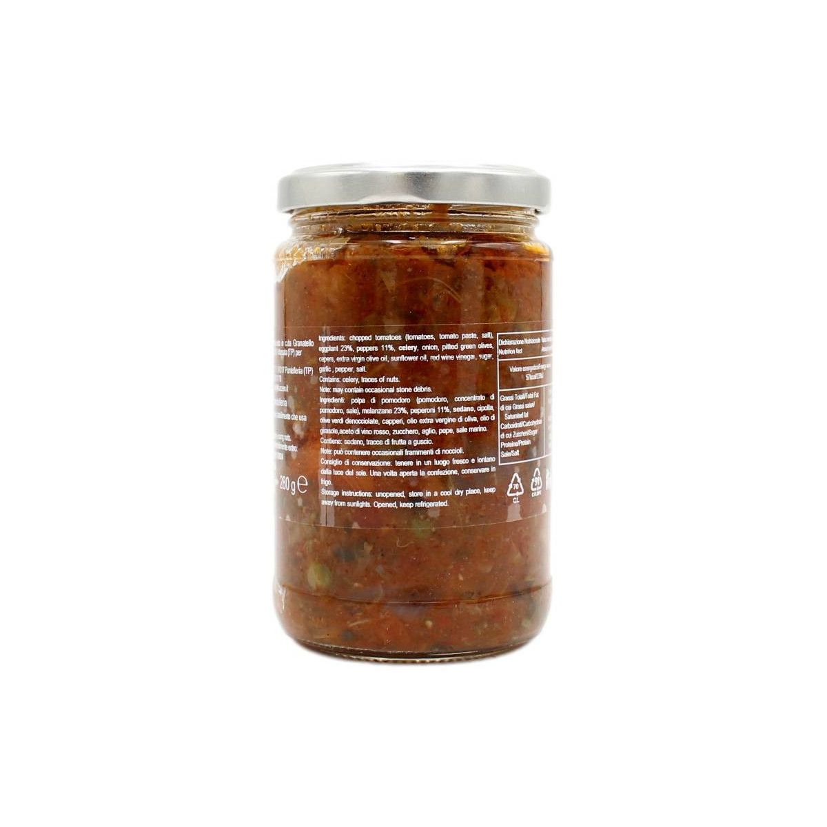 Kazzen Caponata Siciliana 280 Gr – Drogheria Olimpia Shop Online