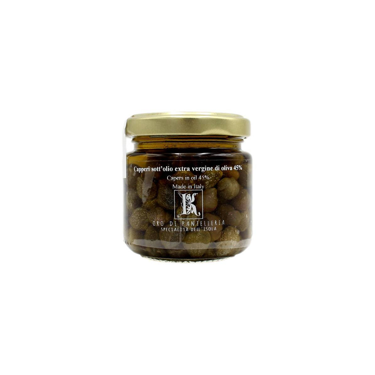 Kazzen Capperi Sott'olio Extra Vergine Di Oliva 45% 90 Gr Shop Online