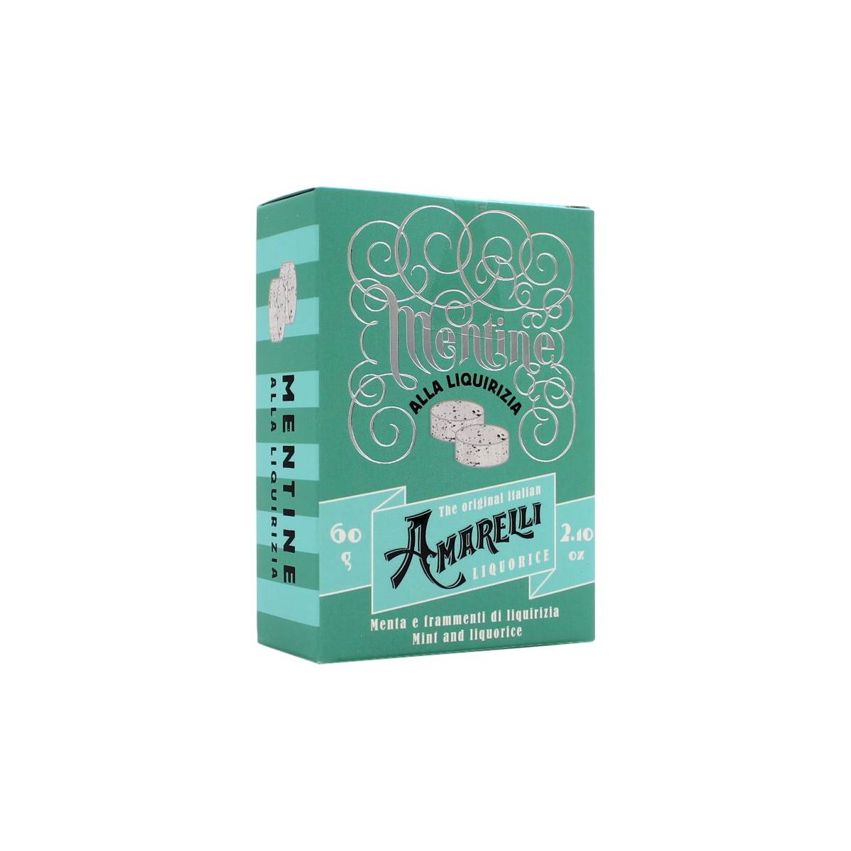 Amarelli Mentine Di Menta E Frammenti Di Liquirizia 60 Gr Shop Online