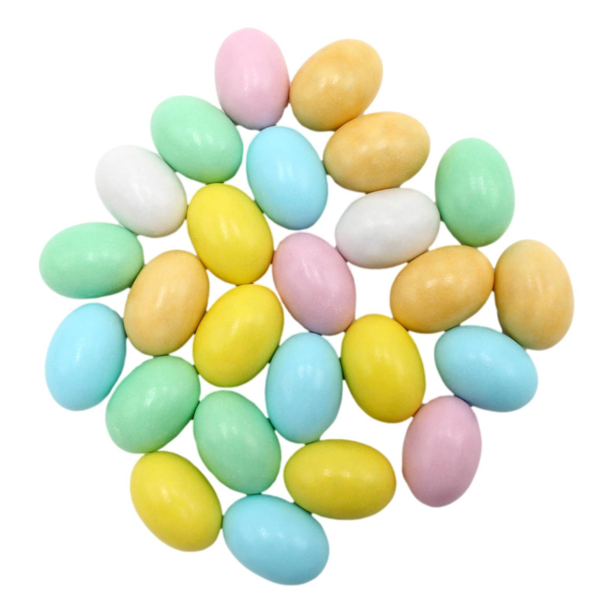 Barbero Ovetti Colorati Confettati Lucidi Ripieni Di Cioccolato 100 Gr