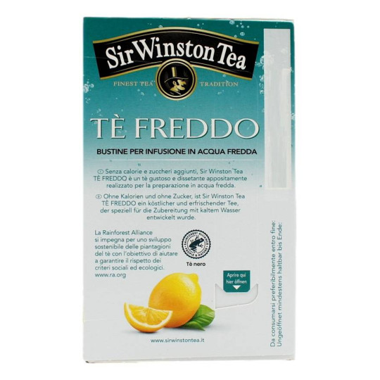 Sir Winston Tea Te' Freddo Al Limone 18 Bustine 45 Gr