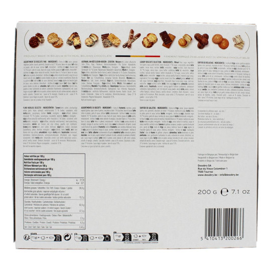 Desobry Biscotti Scatola Regalo 200 Gr – Drogheria Olimpia Shop Online