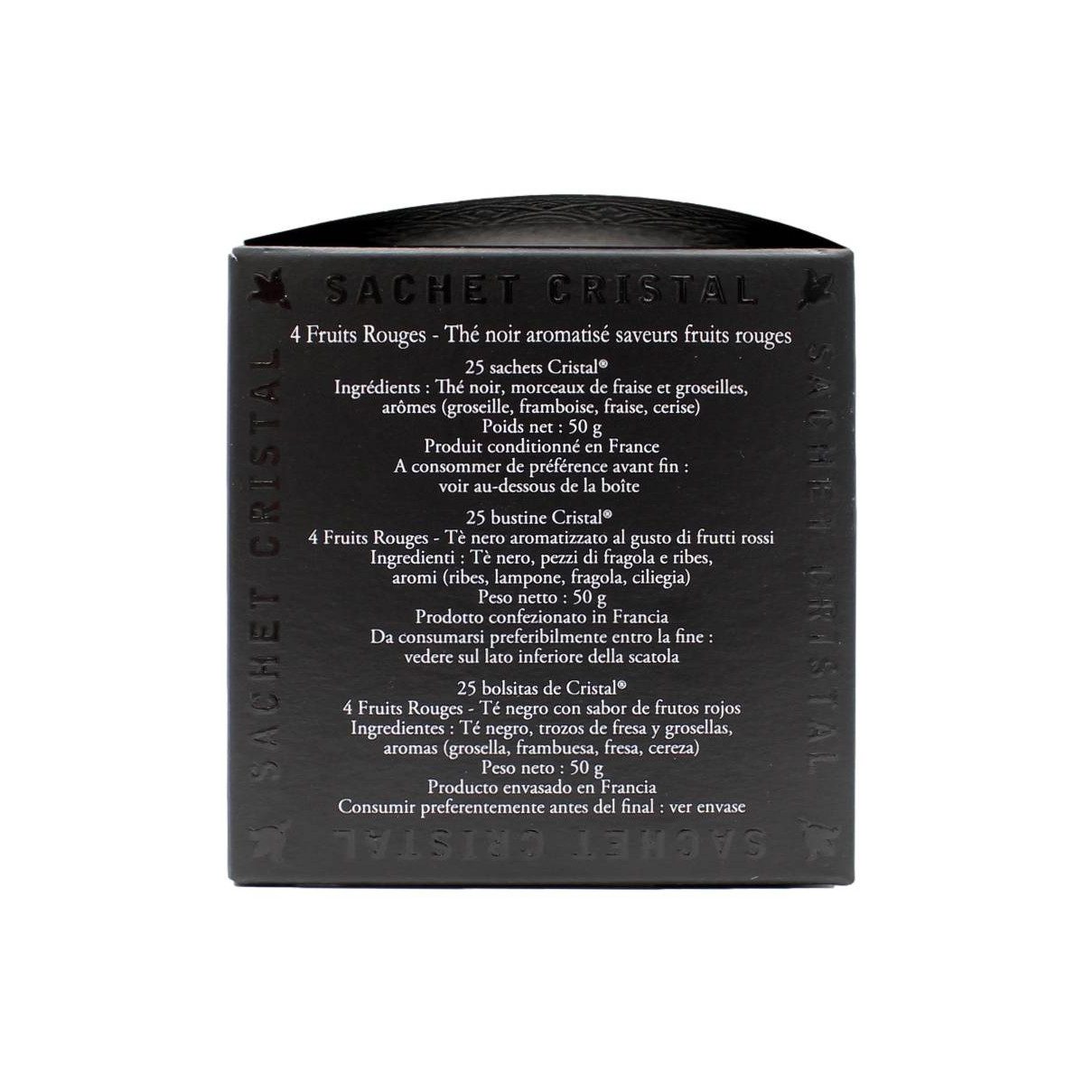 Dammann Freres Tè Nero Frutti Rossi 25 bustine Cristal – Shop Online