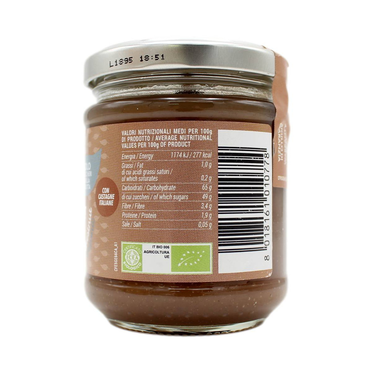 Achillea Bio Frutta Sì Composta di Castagna 220 gr - Drogheria Olimpia